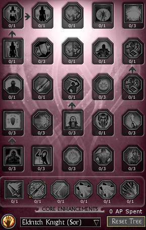 Eldritch Knight (Sorcerer) Tree - DDO Compendium