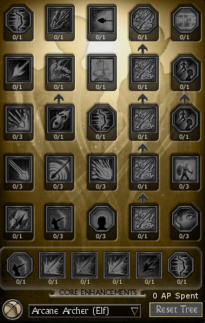 Arcane Archer (Racial) Tree - DDO Compendium