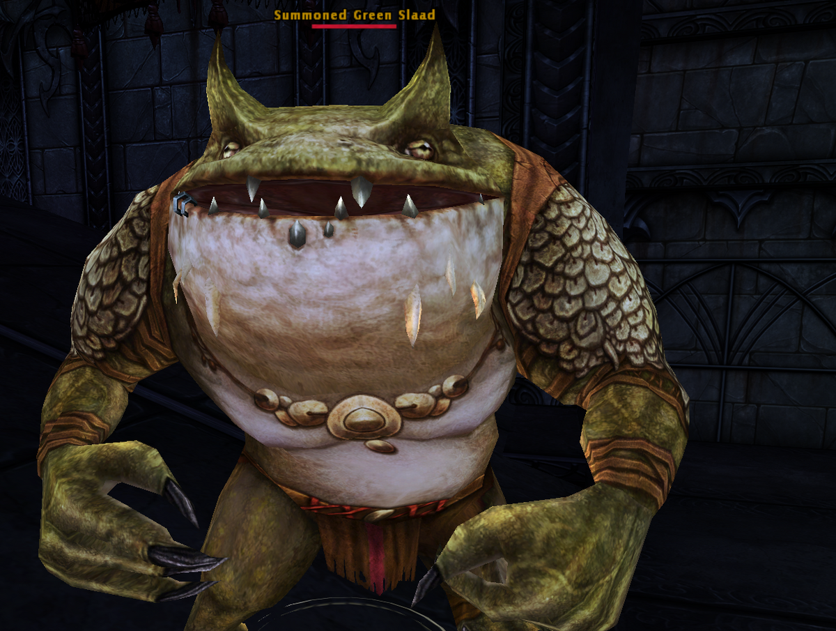 Summoned Green Slaad - DDO Compendium