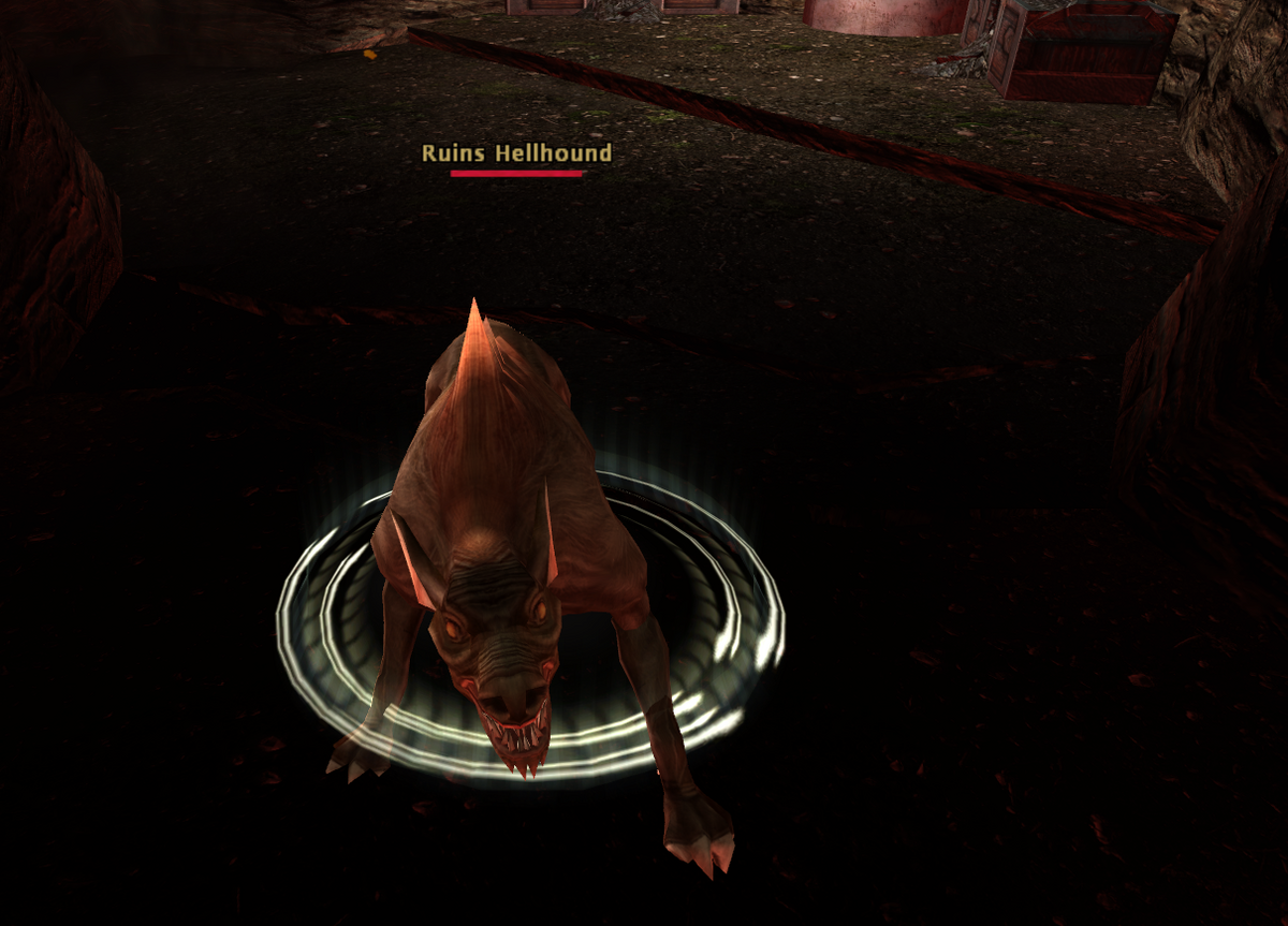 Ruins Hellhound - DDO Compendium