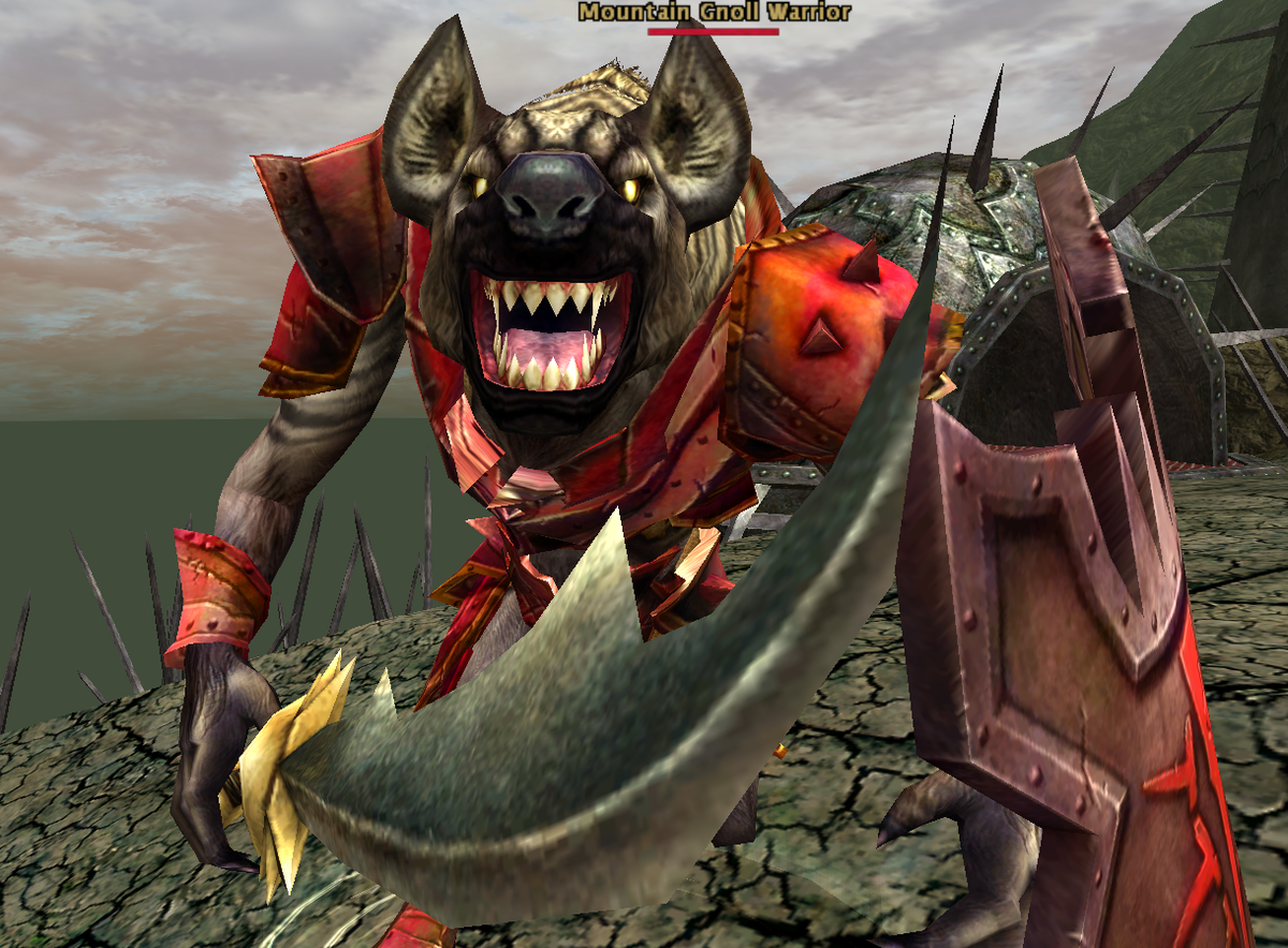 Mountain Gnoll Warrior - DDO Compendium