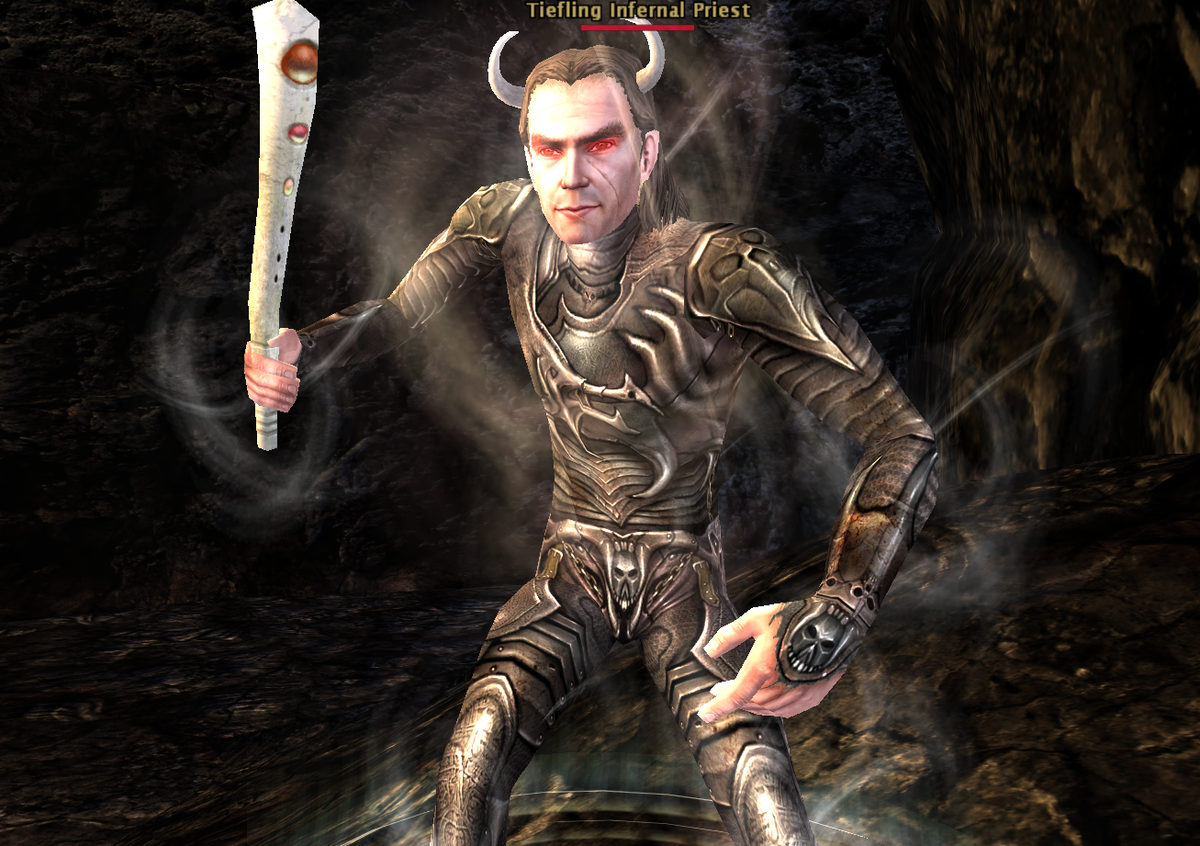 Tiefling Infernal Priest - DDO Compendium