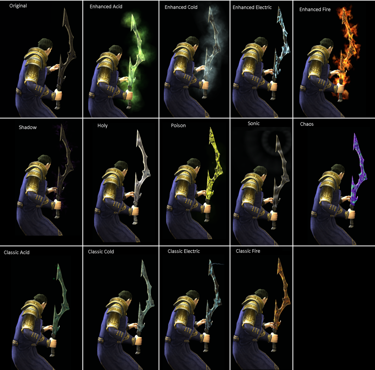 Glamered Weapon Aura - DDO Compendium