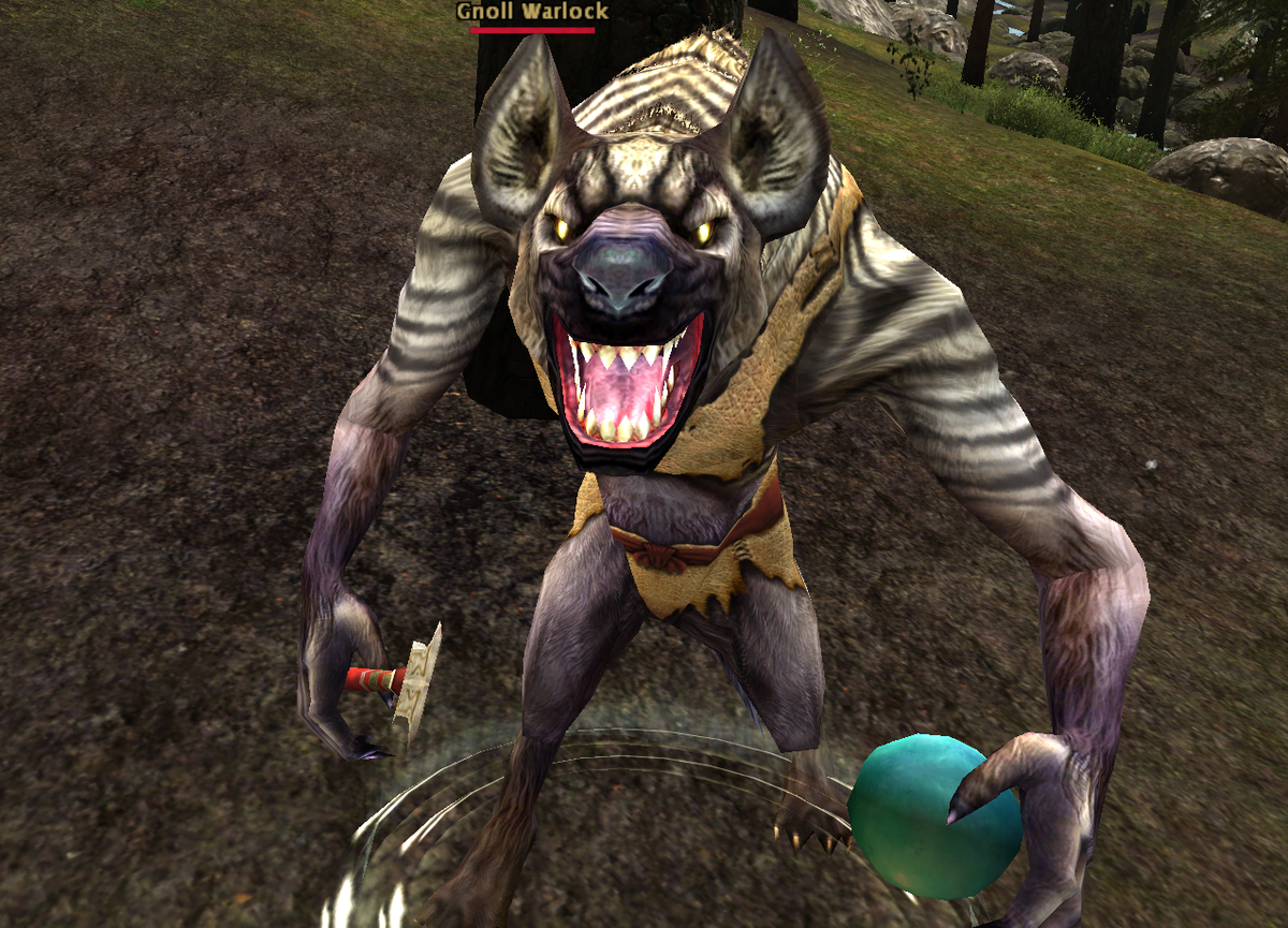 Gnoll Warlock - DDO Compendium