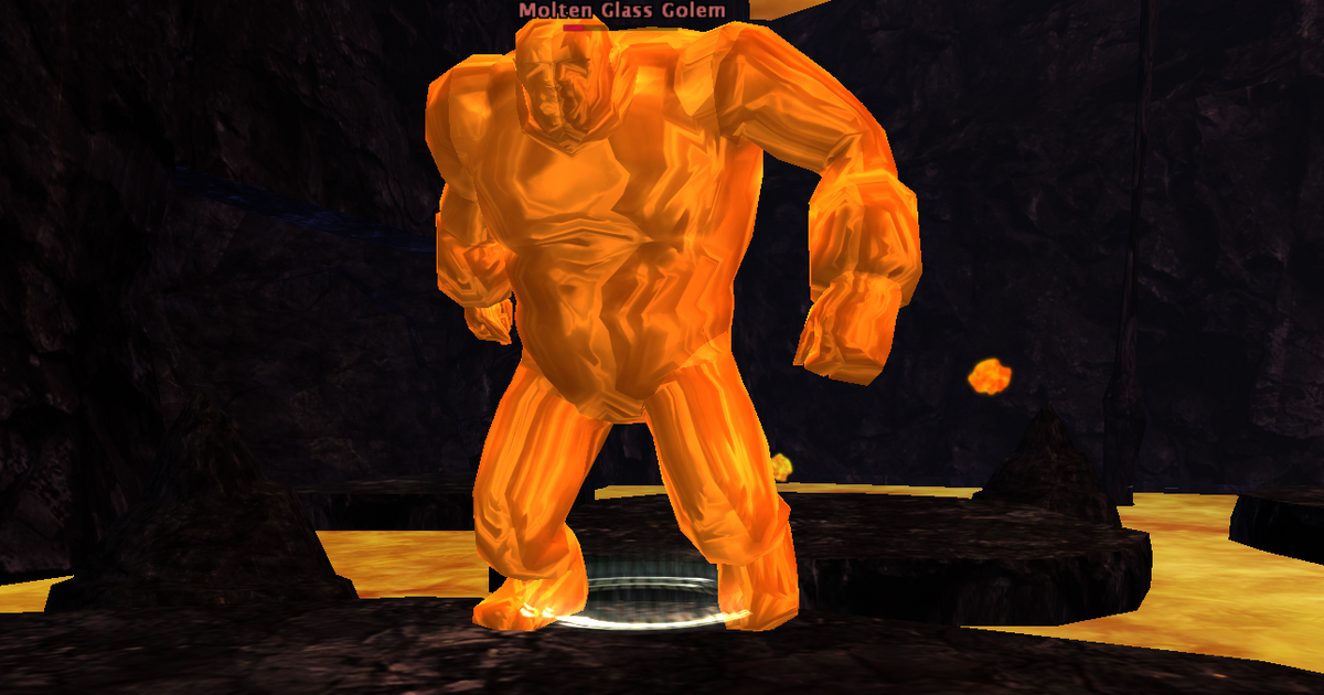 Molten Glass Golem - DDO Compendium