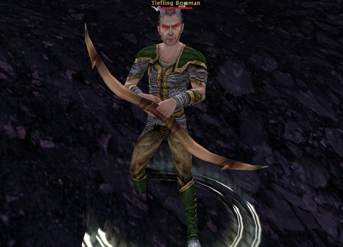 Tiefling Bowman - DDO Compendium